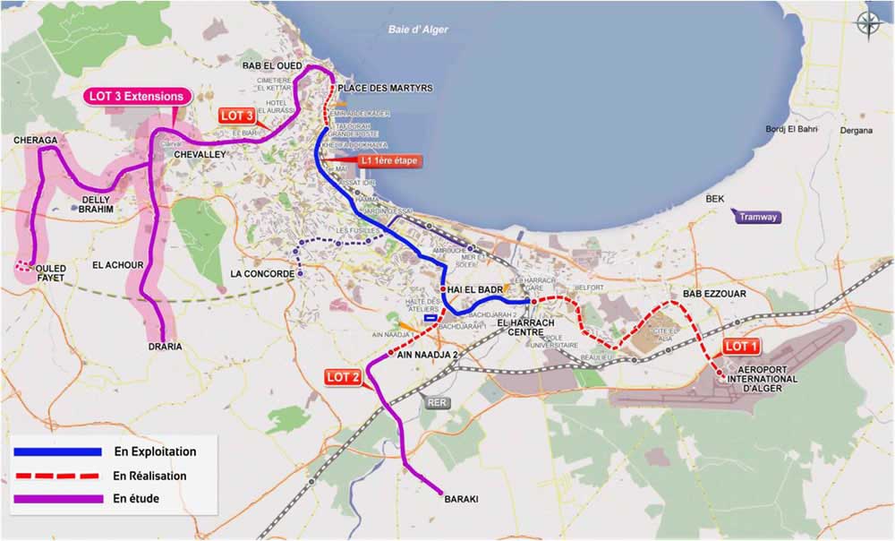 Algiers Metro | Ersigroup